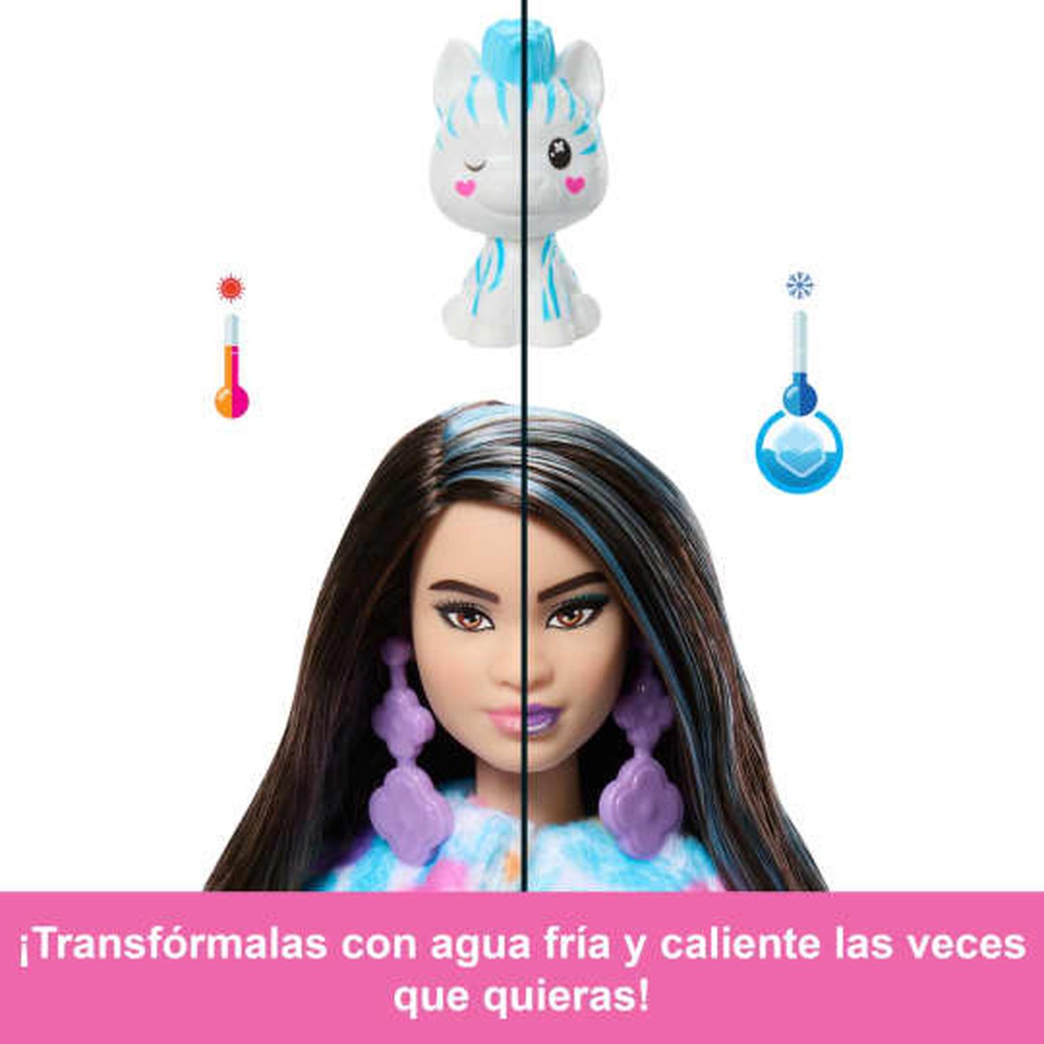 Ripley - BARBIE CUTIE REVEAL COLORES DE ENSUEÑO CEBRA