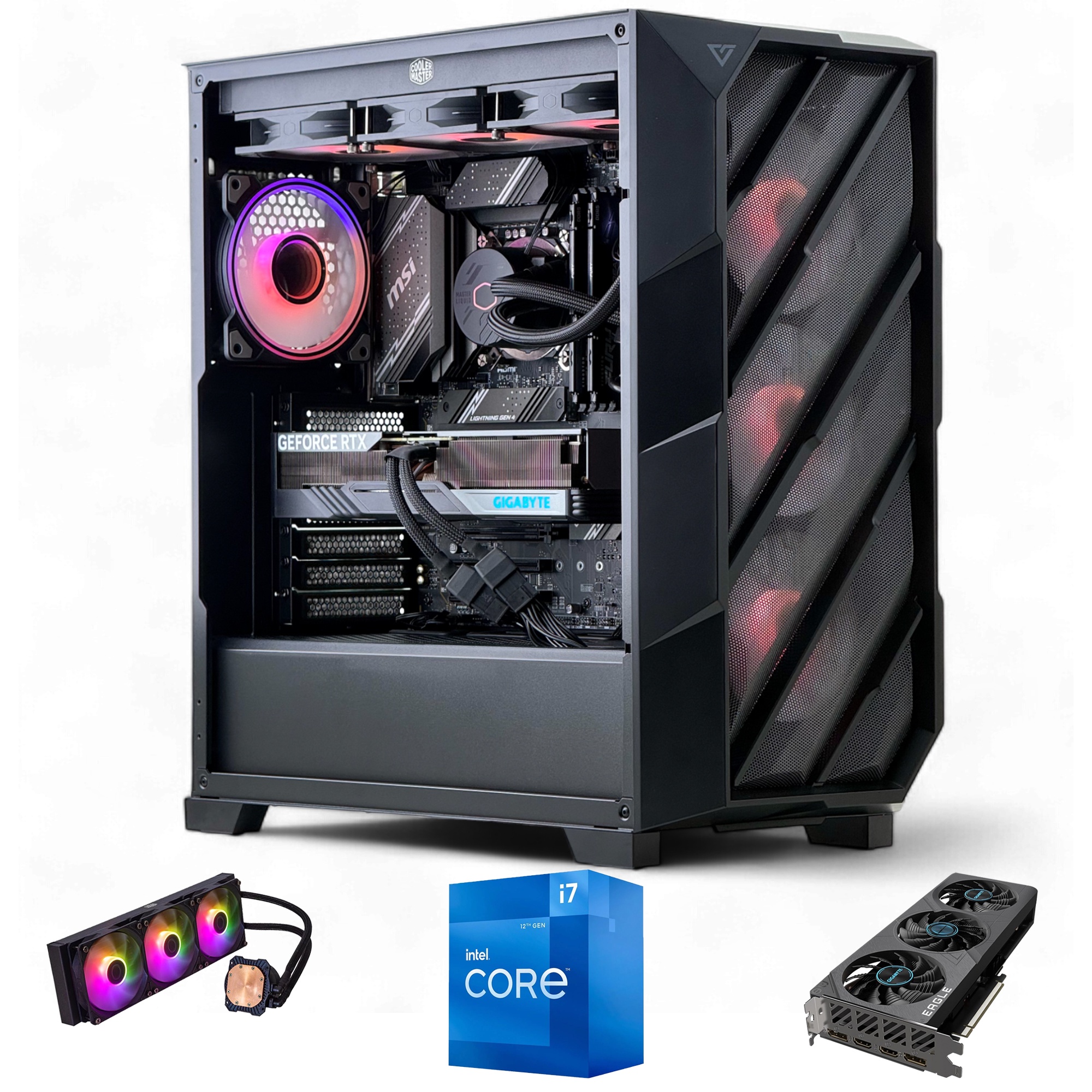 Ripley - PC GAMER: INTEL CORE I7 12700K 64GB DDR5 2TB RTX 4070 TI SUPER ...