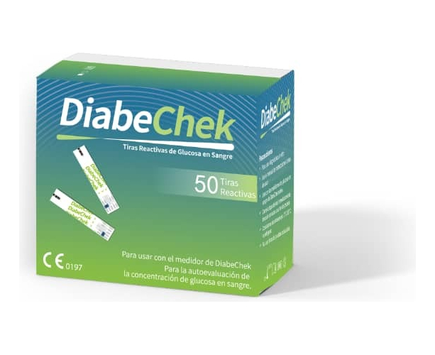 Ripley - DIABECHEK CINTAS DE MEDICION X 50 UND