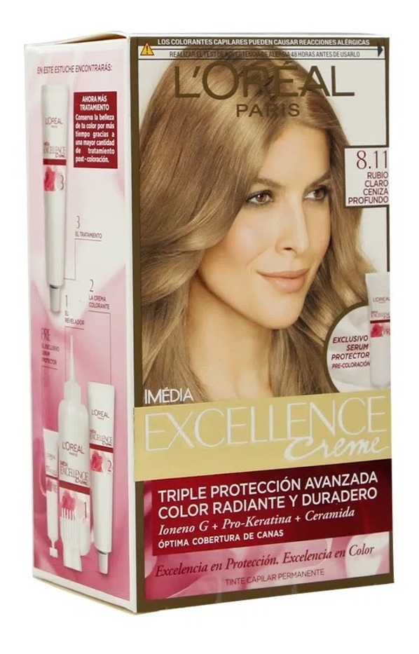 Ripley - EXCELLENCE CREME 8/11 RUIO CLARO CENIZA