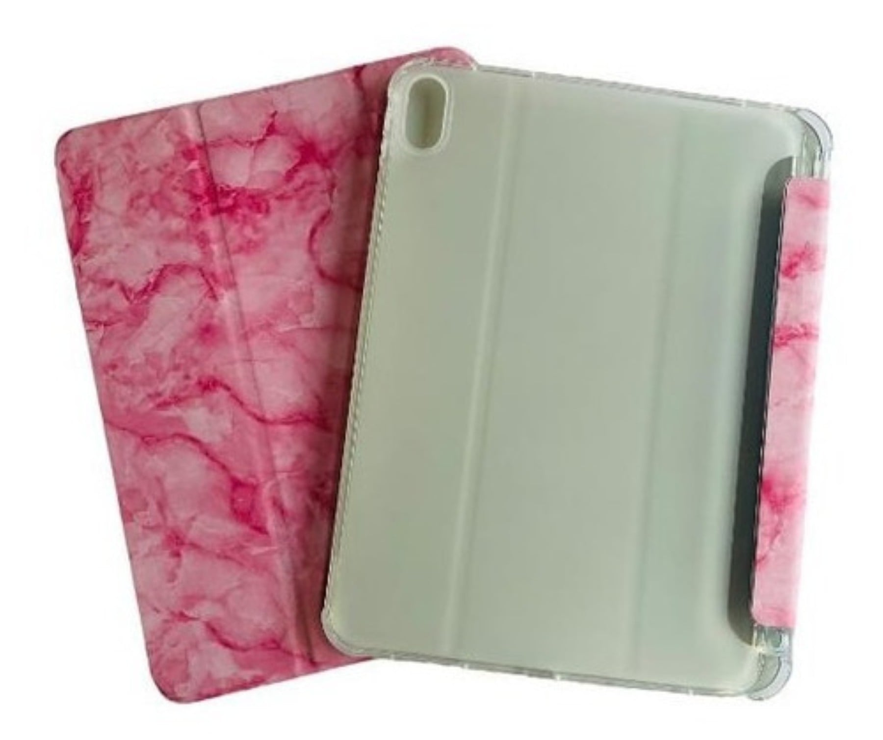 FUNDA SMART COVER MARMOL PARA IPAD AIR 11 M3 2025 ROSADO