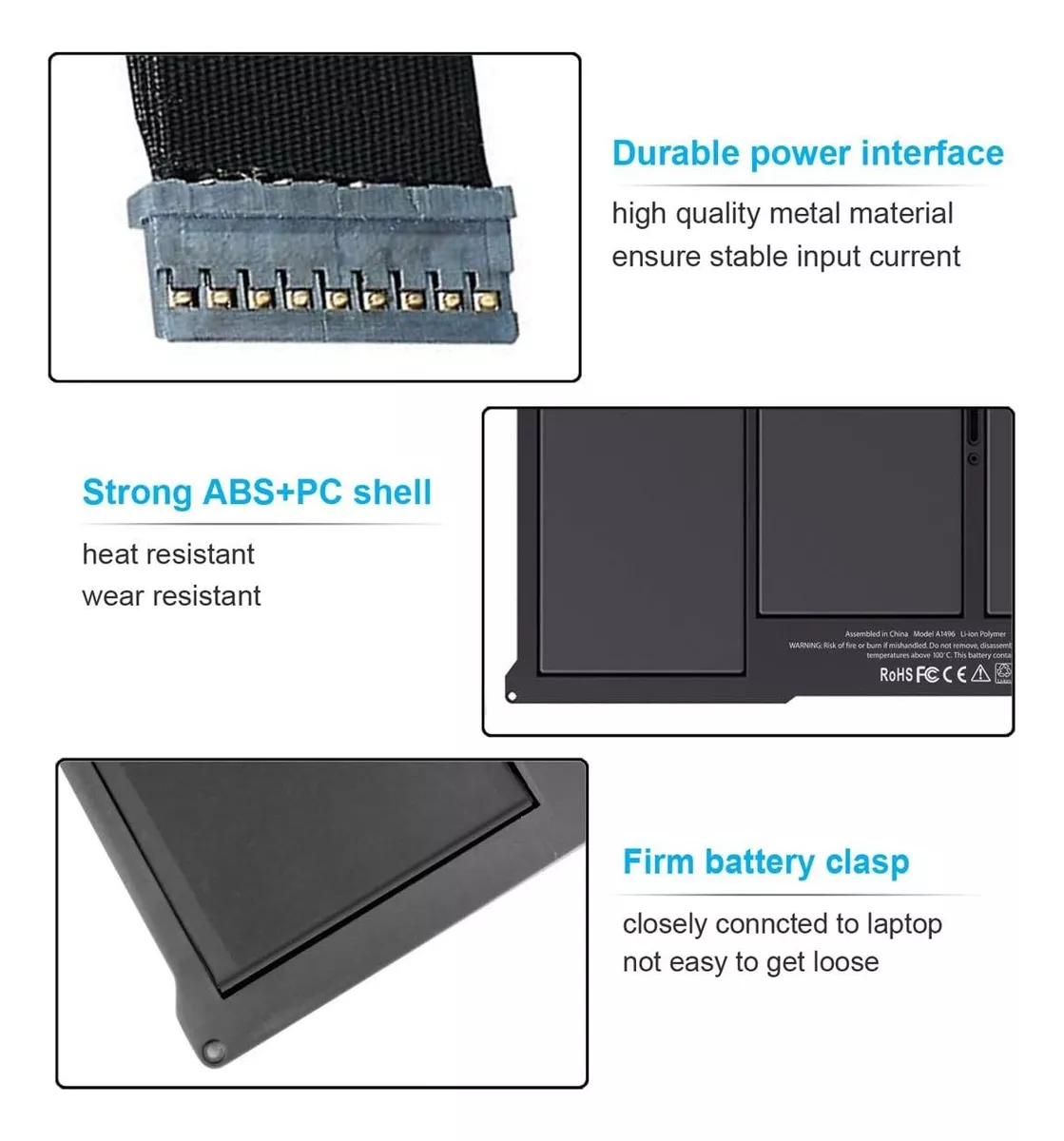 BATERIA A1377 A1405 A1496 PARA MACBOOK AIR 13 A1466 NUEVA