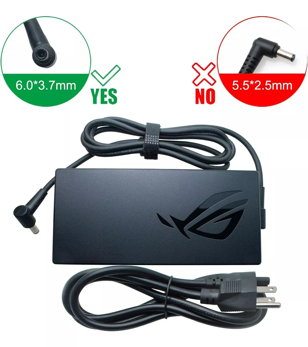 Ripley - CARGADOR PARA ASUS ROG STRIX G15-G513QY (240W) 6.0*3.7MM