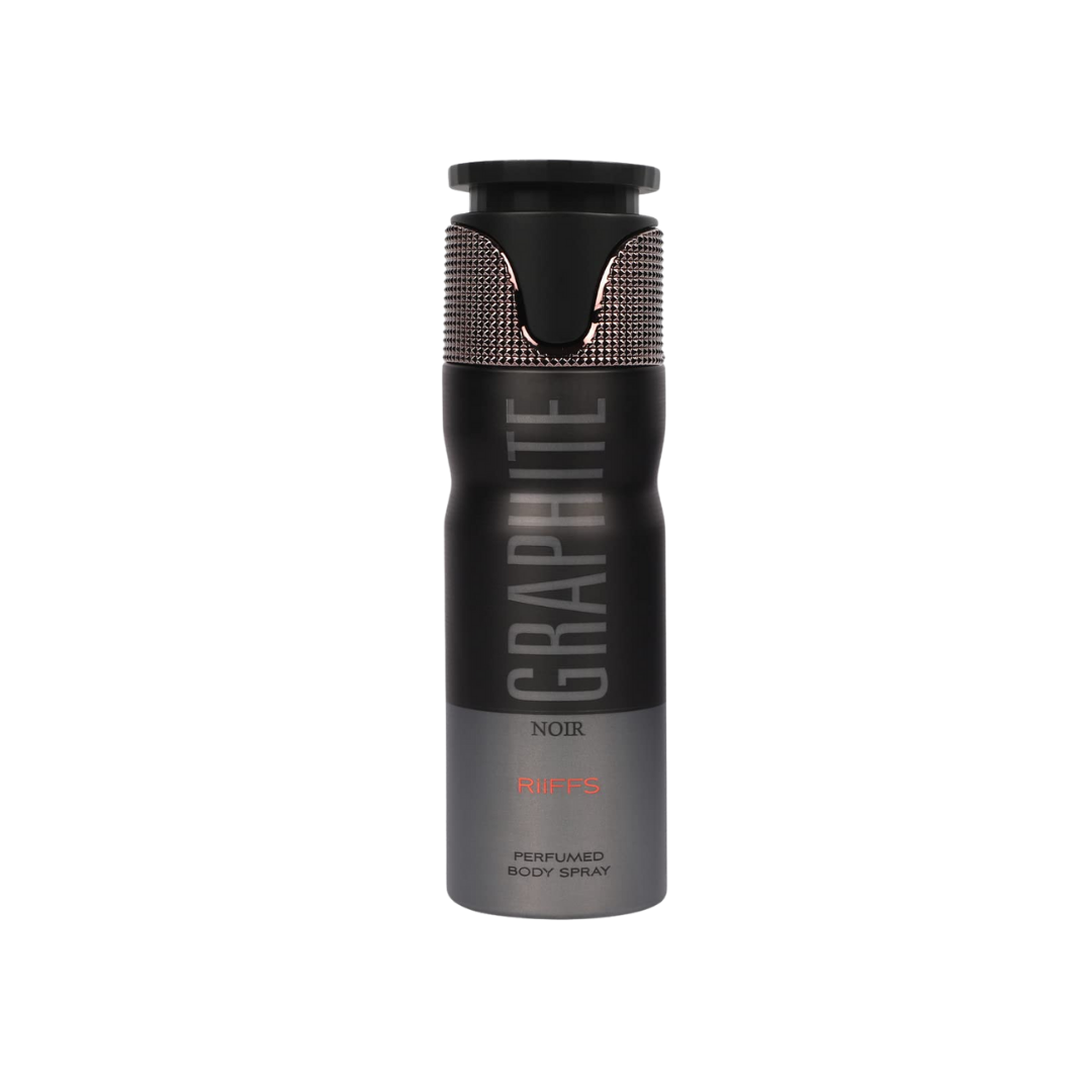 Ripley - RIIFFS GRAPHITE NOIR BODY SPRAY 200 ML HOMBRE