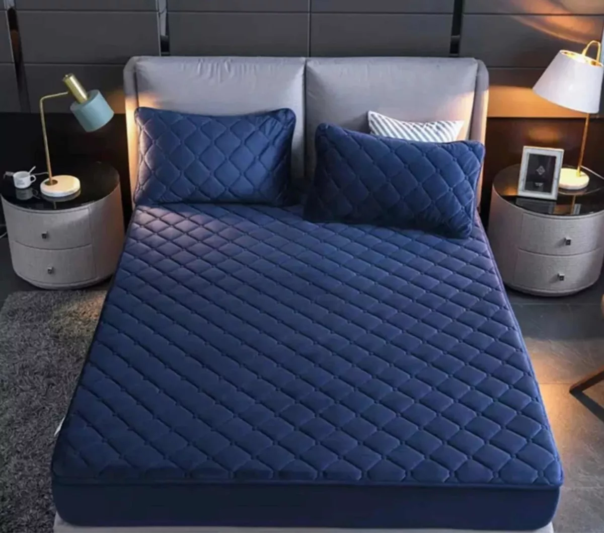 Ripley - CUBRE COLCHON LISO DE 1.5 PLAZA 155X200