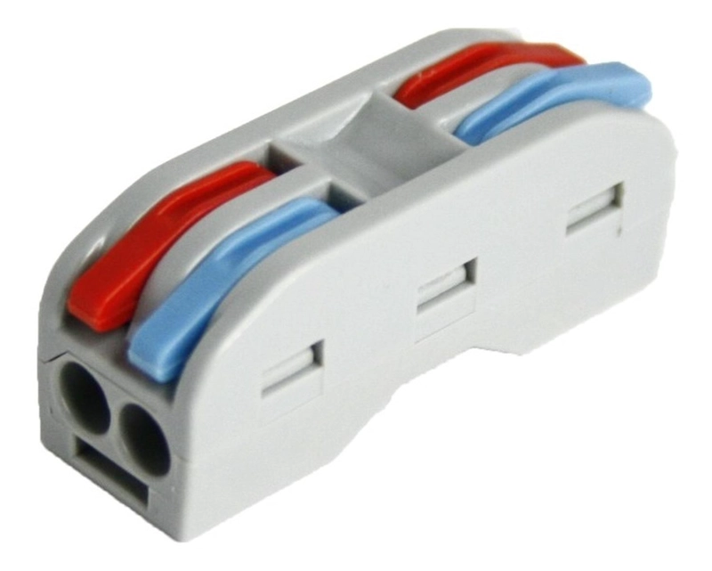 CONECTOR CABLEADO RAPIDO TIPO WAGO ENTRADA SALIDA MULTIPLES LINEAL ...