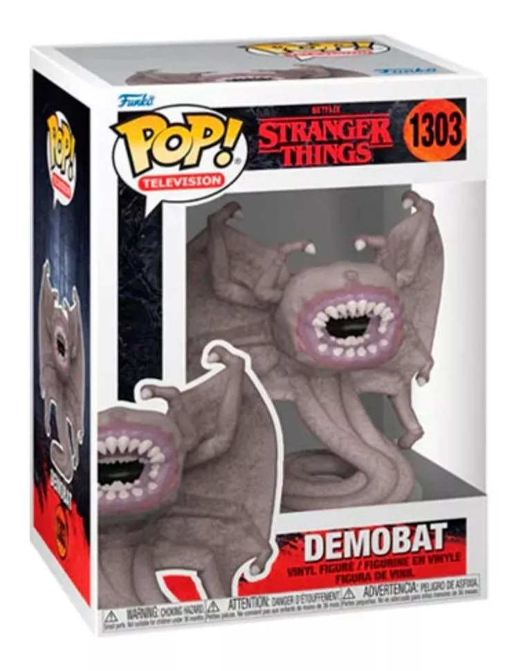 FUNKO POP NEGRO STRANGER THINGS DEMOBAT