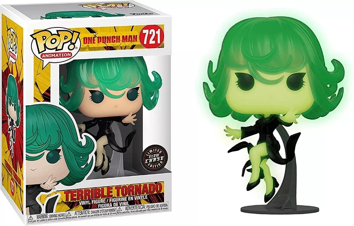 FUNKO POP NEGRO ONE PUNCH MAN TERRIBLE TORNADO CHASE (721)