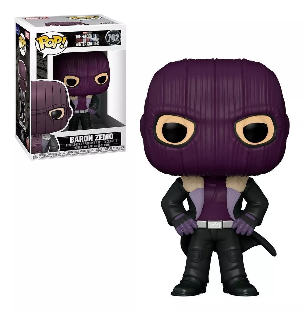FUNKO POP NEGRO THE FALCON AND THE WINTER SOLDIER- BARON ZEMO