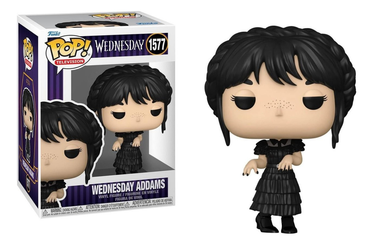 FIGURA COLECCIONABLE FUNKO POP WEDNESDAY MERLINA ADDAMS DANCE 1577