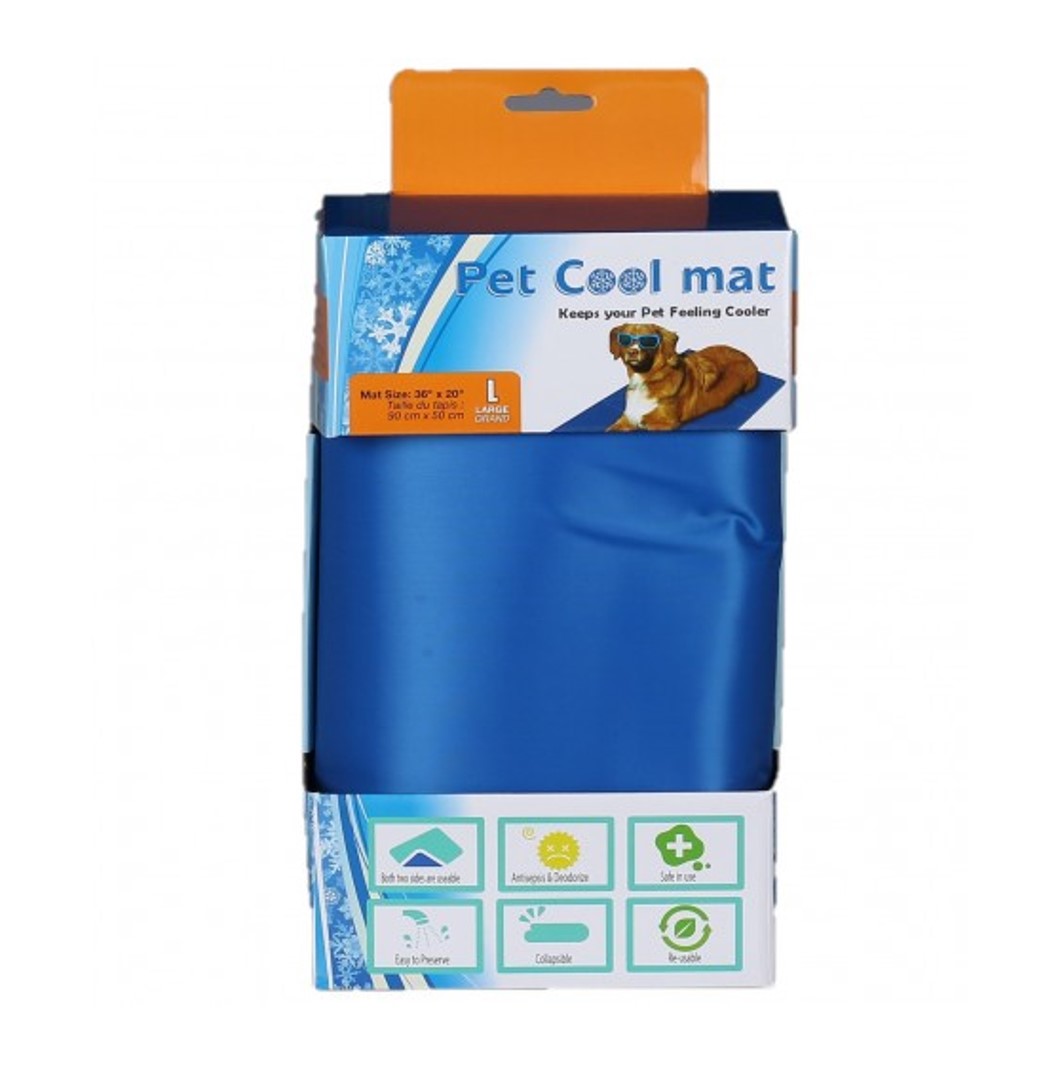 Ripley - MANTA MASCOTAS REFRESCANTE GEL FRIO TALLA L