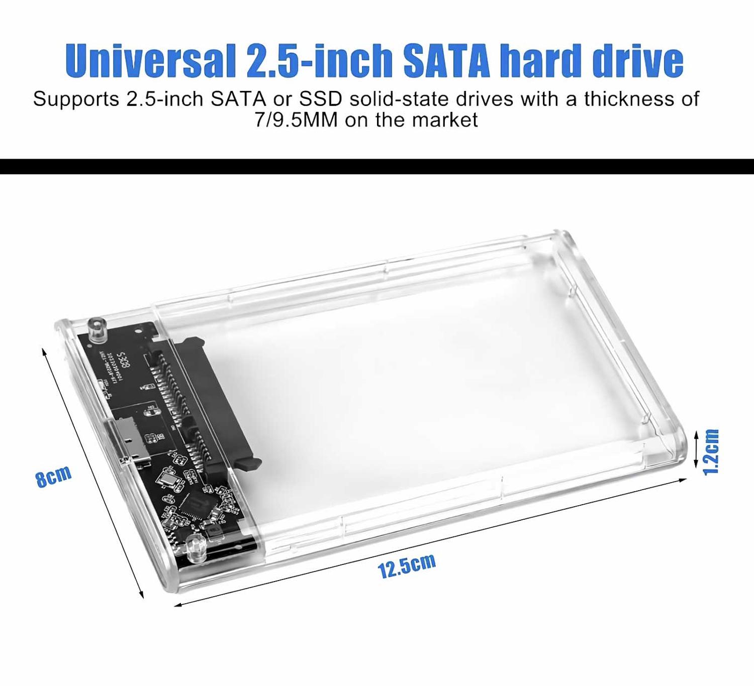 Ripley - CASE USB GEN 3.0 DISCO DURO SATA 2.5 COFRE ENCLOSURE SERIAL ...