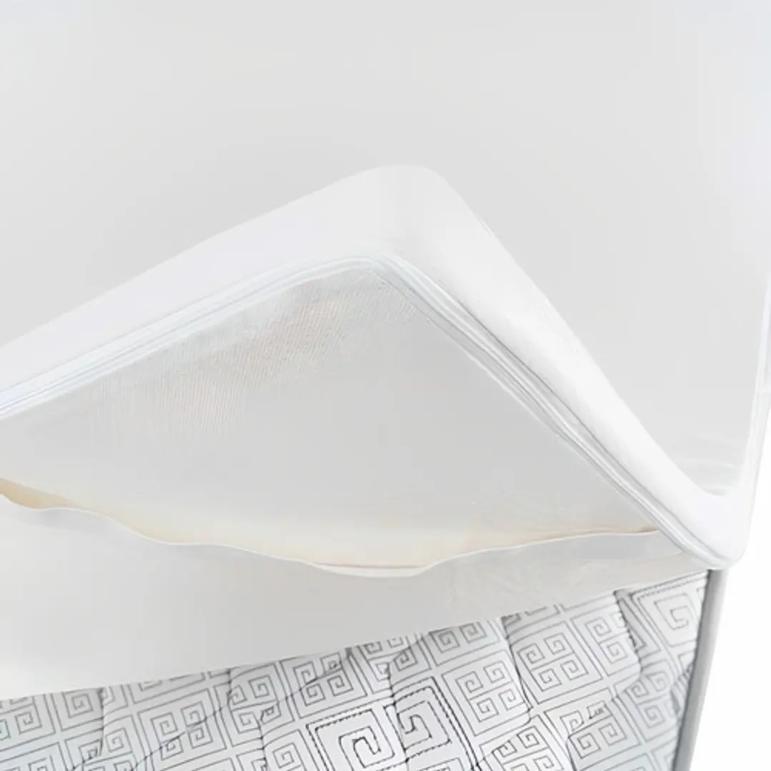 SOBRE COLCHON TOPPER DE ESPUMA VISCO ELASTICA DE 2 PLAZAS 200 CM