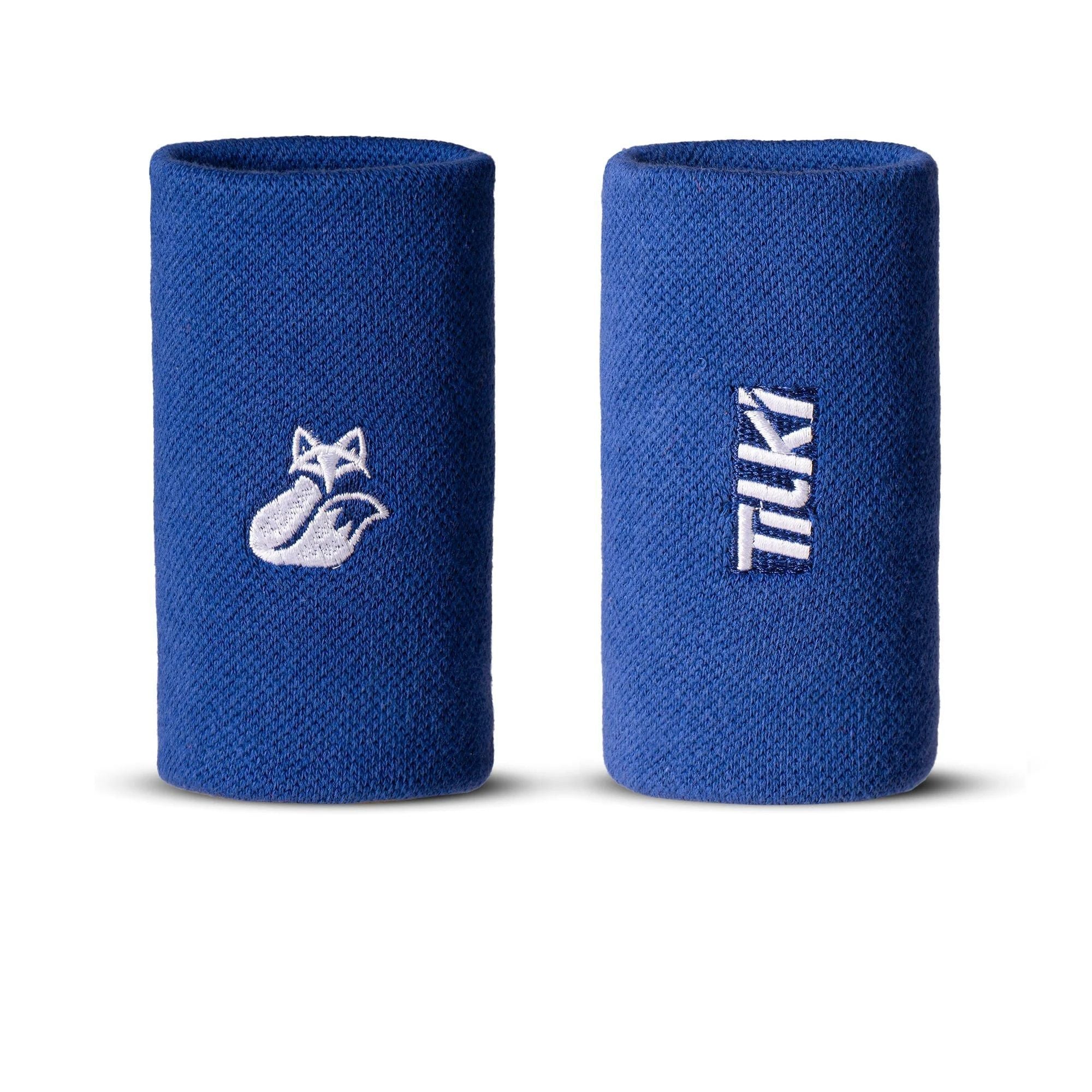 MUÑEQUERA TILKI LARGA PRO TERRY AZUL X2 TENIS PADEL