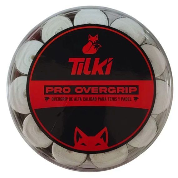 OVERGRIP TILKI PRO EN COLOR BLANCO X30 TENIS PADEL