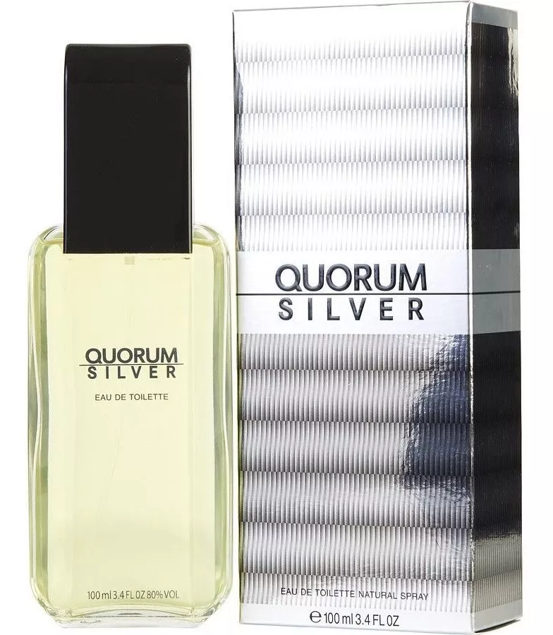 Ripley - PERFUME HOMBRE QUORUM SILVER EAU DE TOILETTE NATURAL 100ML