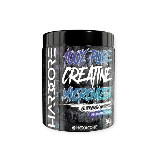 CREATINA HEXACORE 100% PURE 300GR 60 SERVICIOS