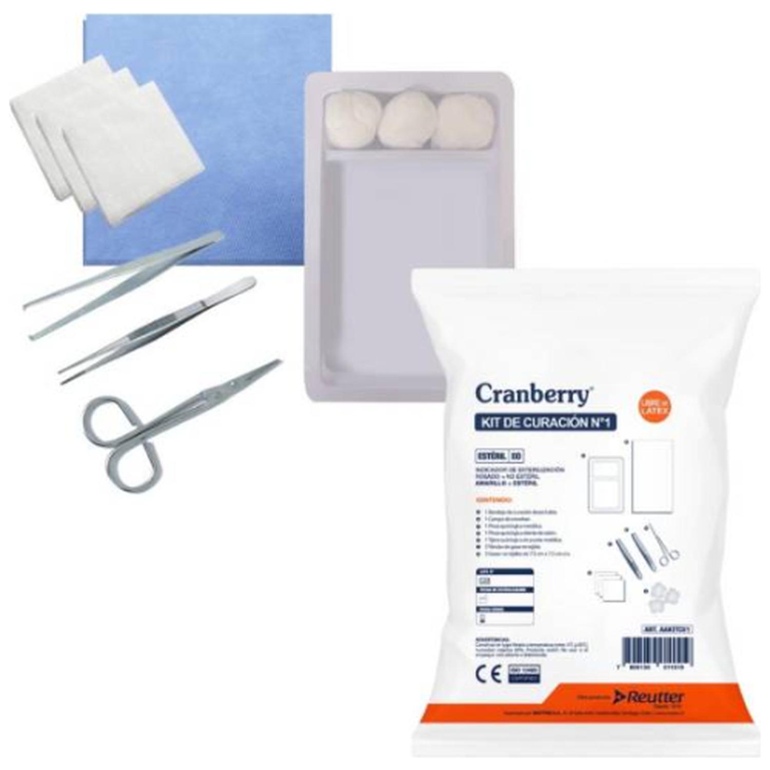 Ripley - KIT DE CURACIÓN ESTÉRIL DESECHABLE REUTTER -ELECTROMEDICINA