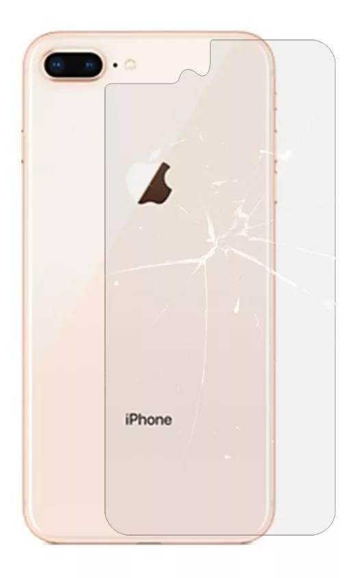 Ripley - LAMINA VIDRIO TEMPLADO TRASERA PARA IPHONE 8 PLUS & 7 PLUS