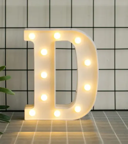 Ripley - LETRAS CON LUCES LED «D»