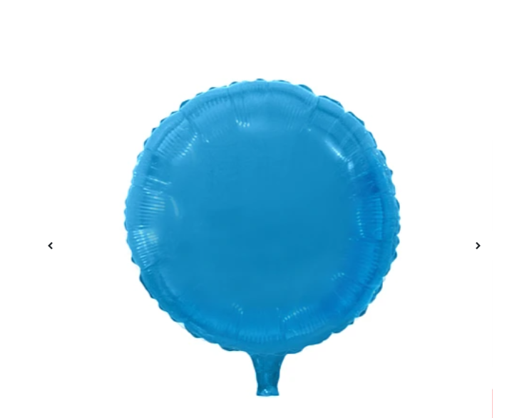 GLOBO REDONDO AZUL 18 PULGADAS