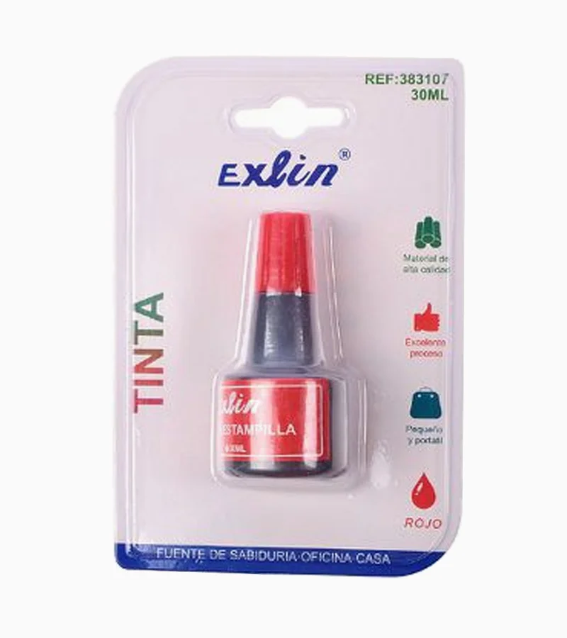 TINTA DE IMPRESIÓN ROJA