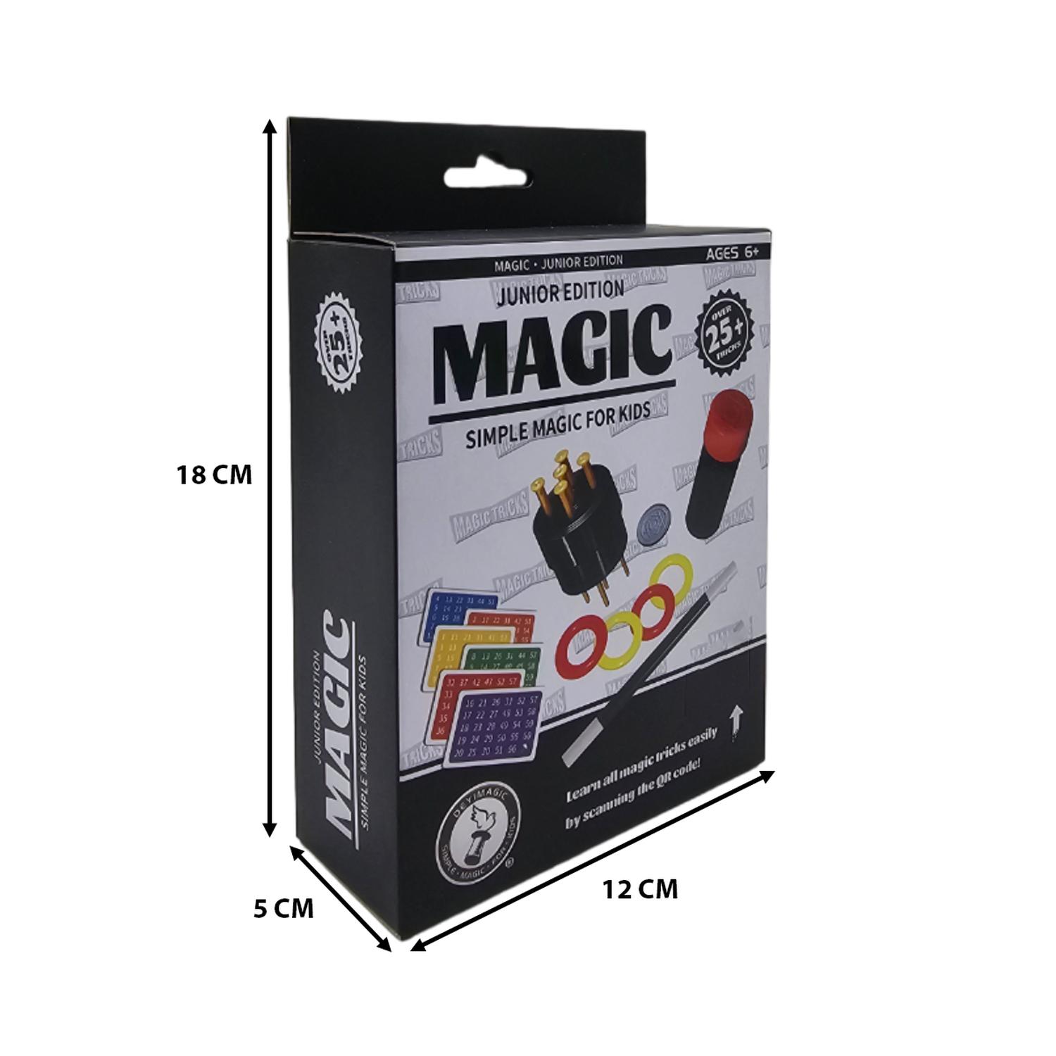 Ripley - SET JUEGO DE MAGIA MAGIC 25 TRUCOS DE MAGO CON VARITA NIÑOS ROJO