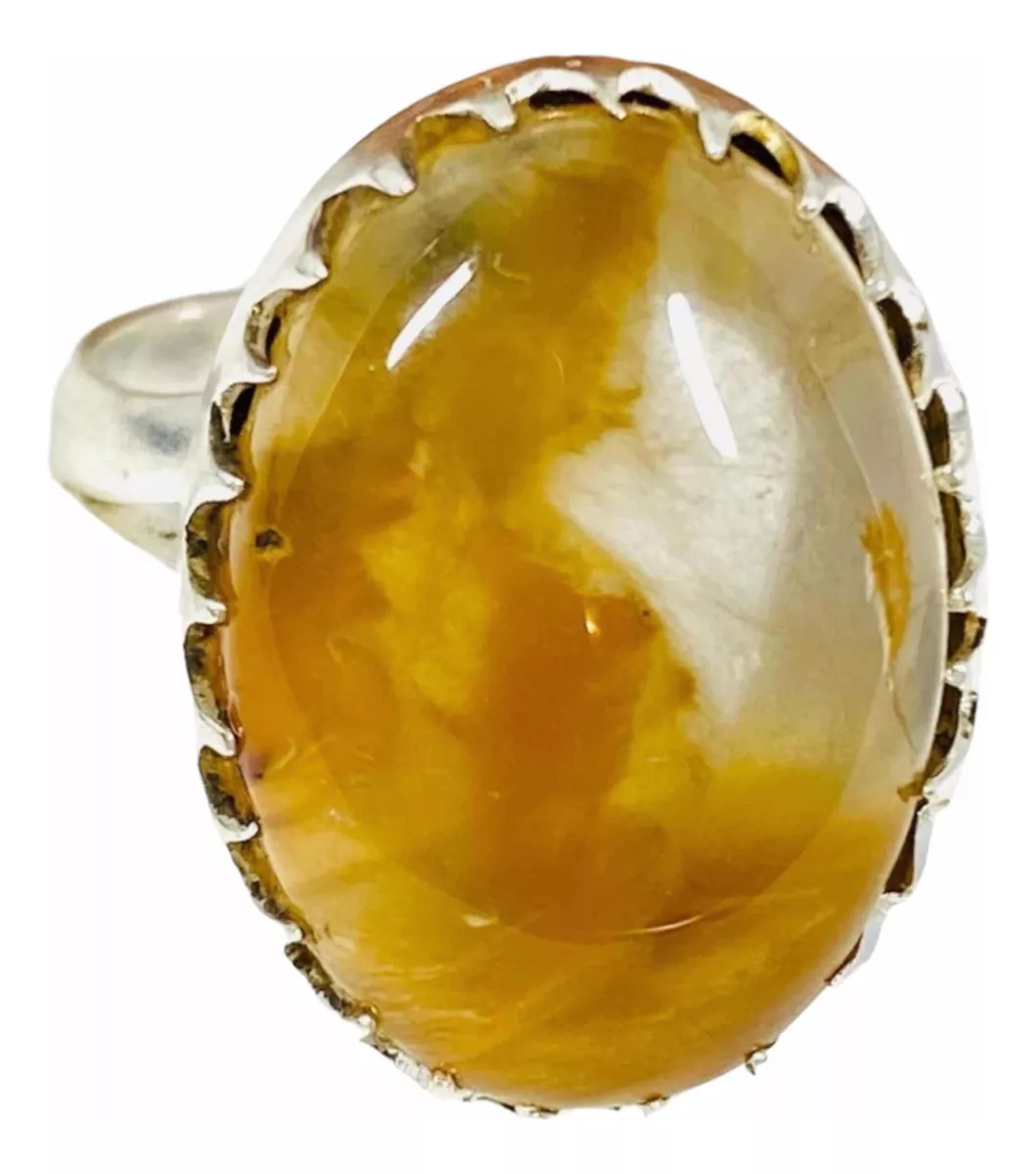 Ripley - ANILLO PLATA 925 CUARZO GOLDEN RUTILO 100% NATURAL N18-ACGR