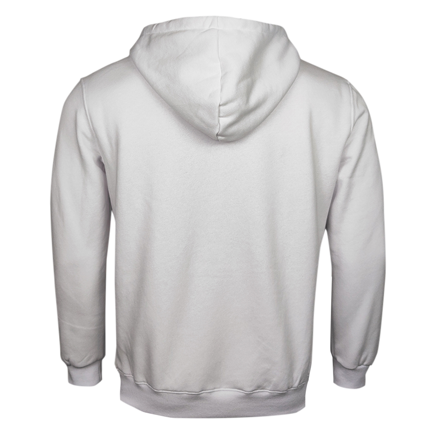 POLERÓN CANGURO CON CIERRE UNISEX BLANCO