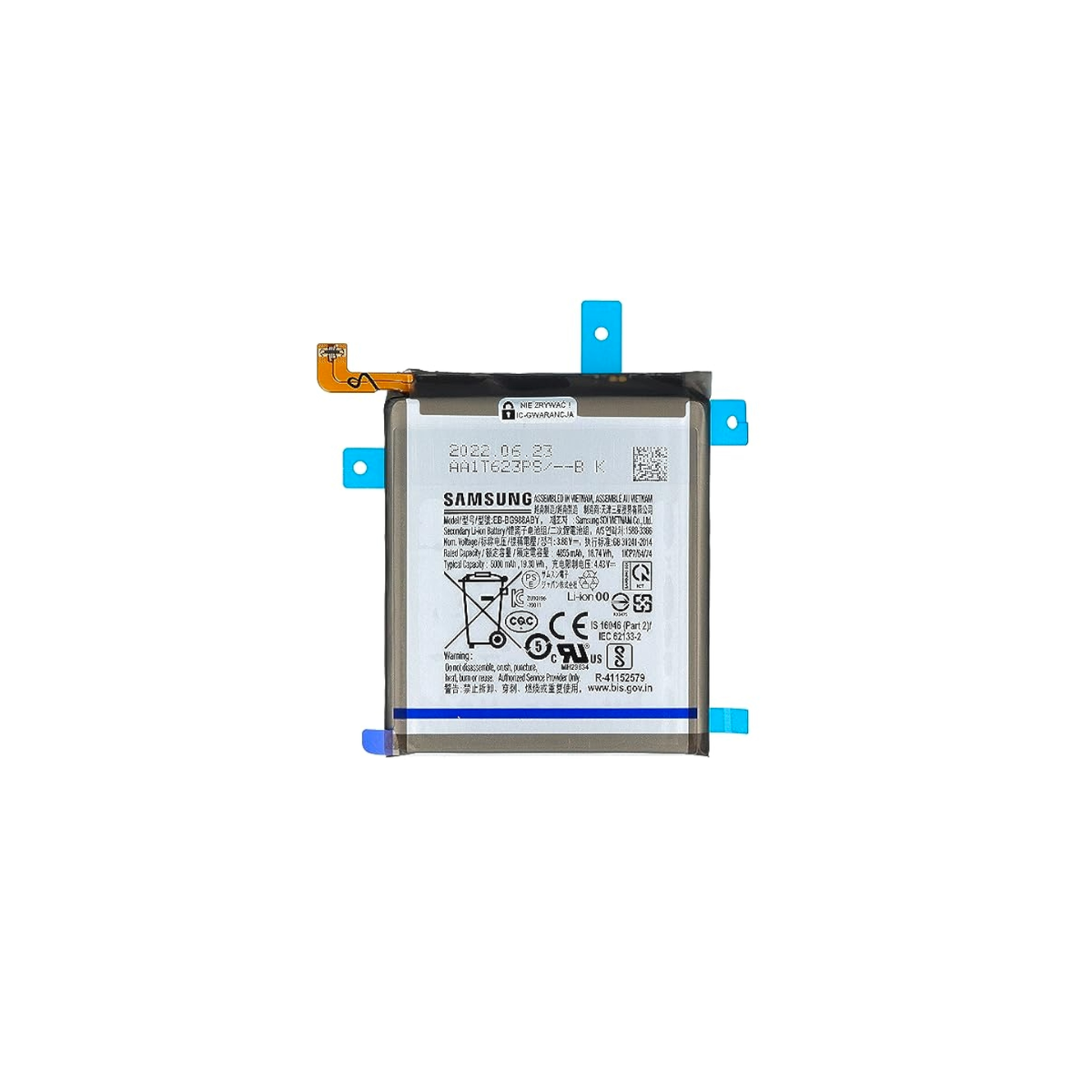 BATERIA ORIGINAL SAMSUNG GALAXY S20 ULTRA 5000 MAH