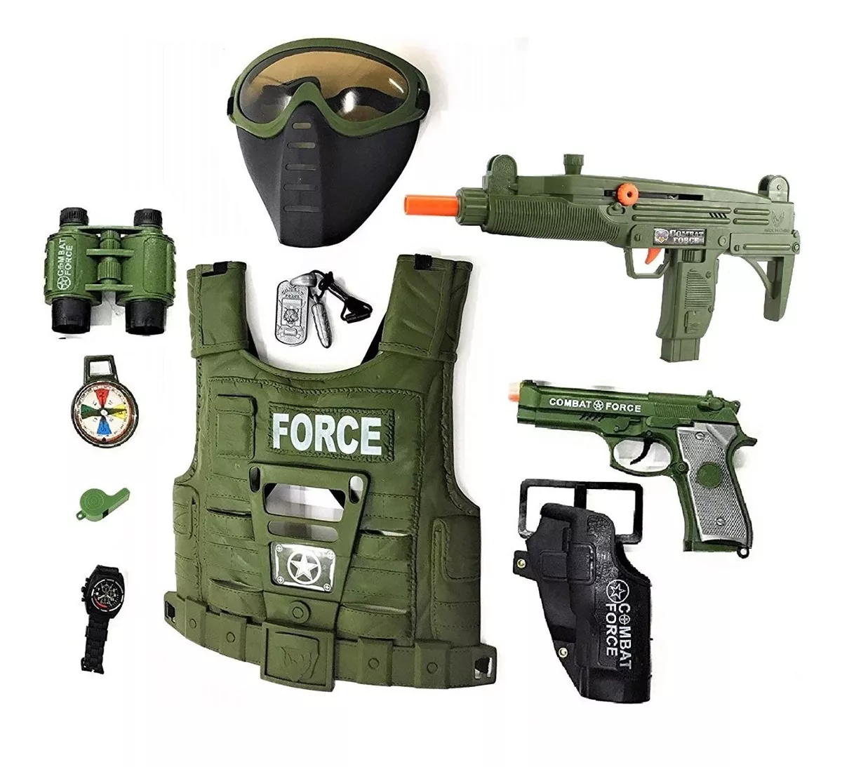 Ripley - DISFRAZ ROLE PLAY MILITARY FORCES, 10 PIEZAS BESTOYS