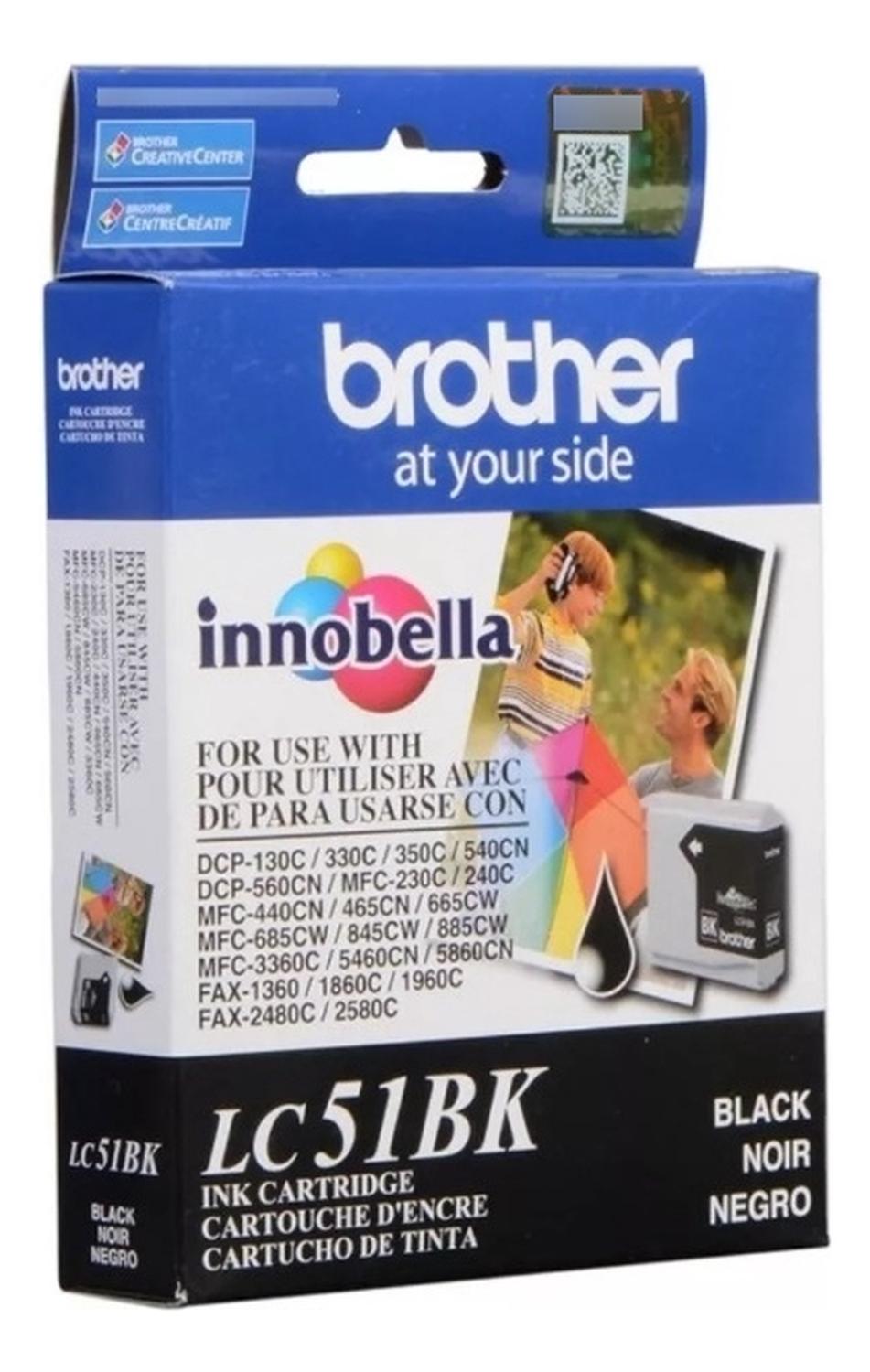 CARTUCHO BROTHER NEGRO LC51 ORIGINAL