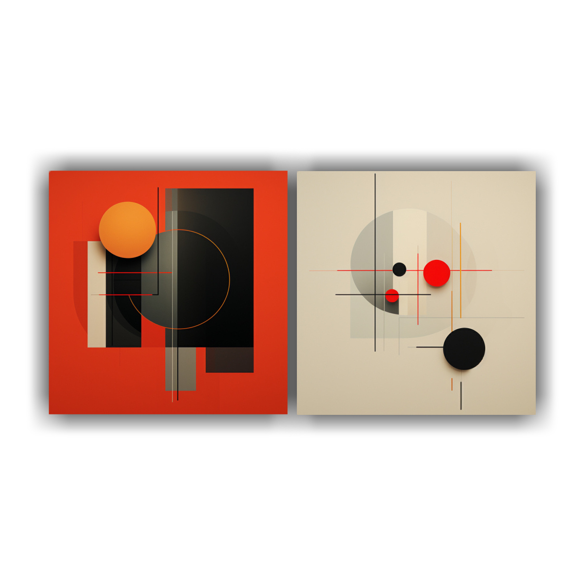 Ripley - CUADRO ABSTRACTO MINIMALISTA LÍNEAS SIMÉTRICAS 160X80 CM