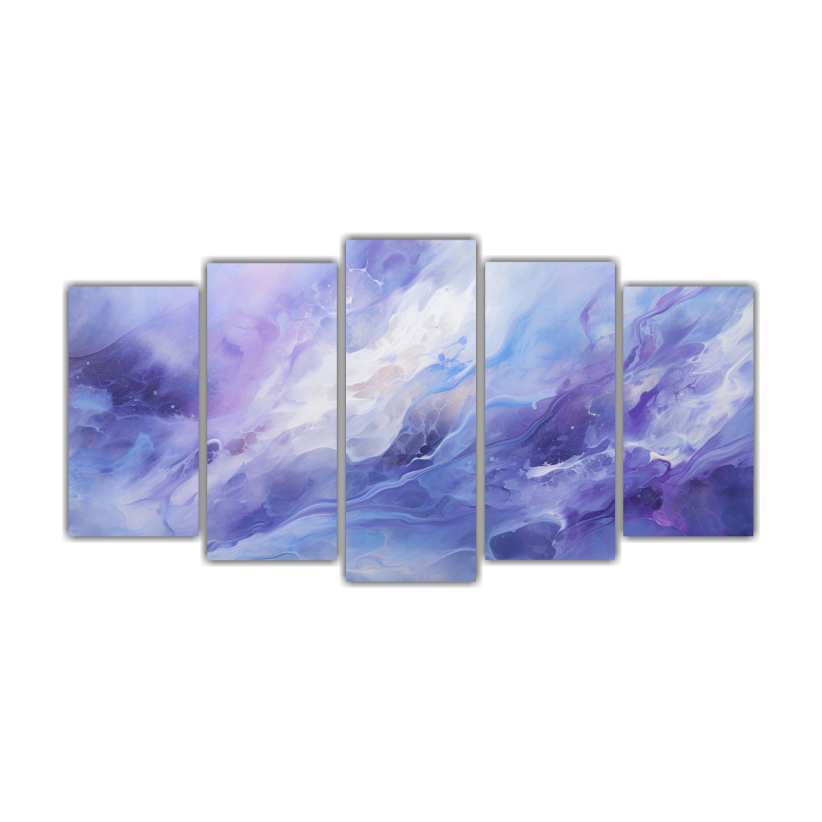 CUADROS ABSTRACTOS DE PATRONES CELESTIALES EN 200X100 CM