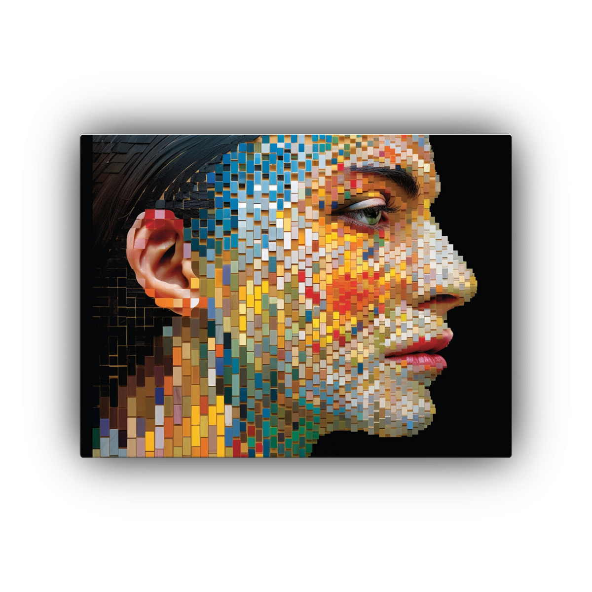 NOVELA GRÁFICA HOMBRE DE 1000 ROSTROS ESTILO GAB 45X30 CM