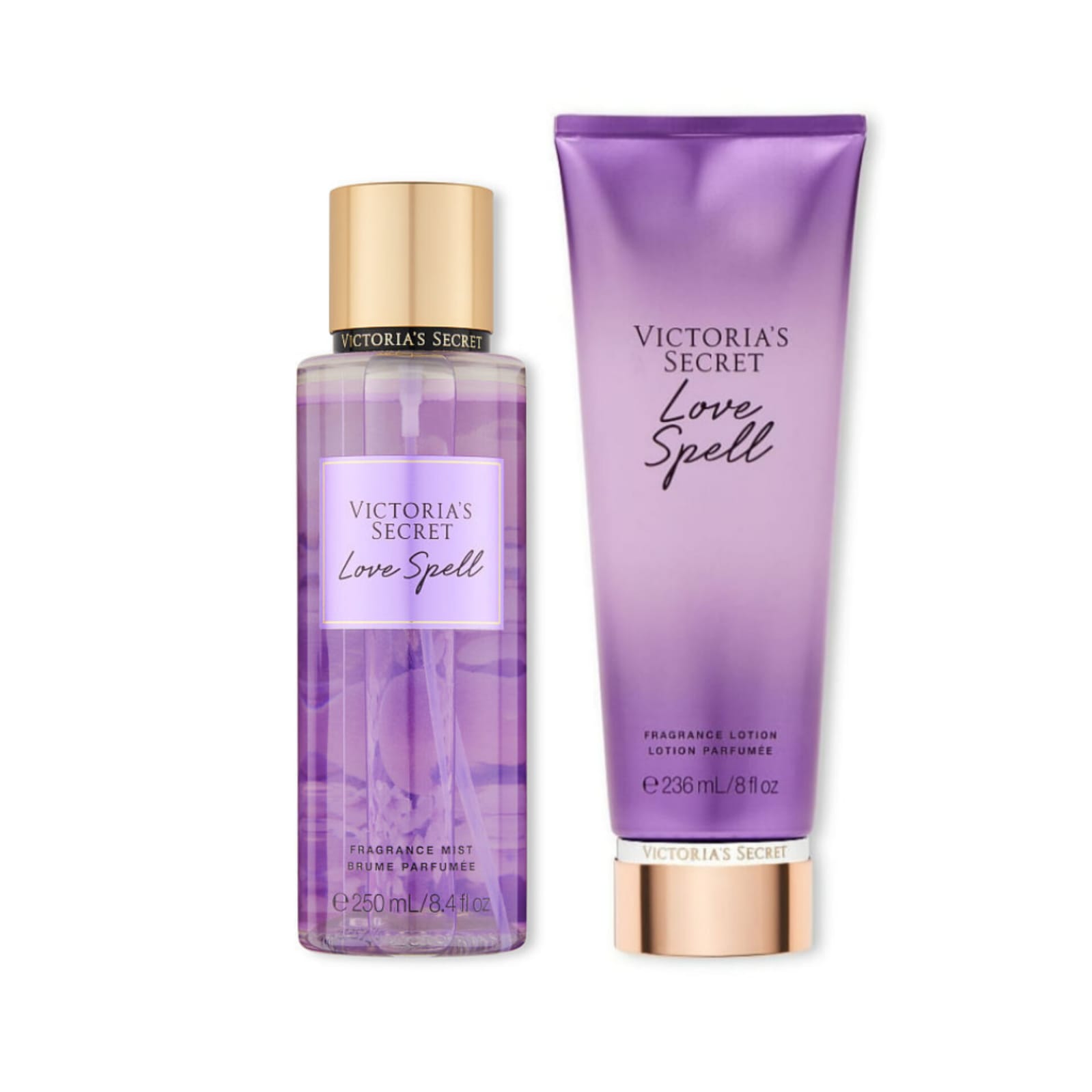 Ripley - SET BODY SPLASH VICTORIA'S SECRET LOVE SPELL MUJER EDC 250 ML