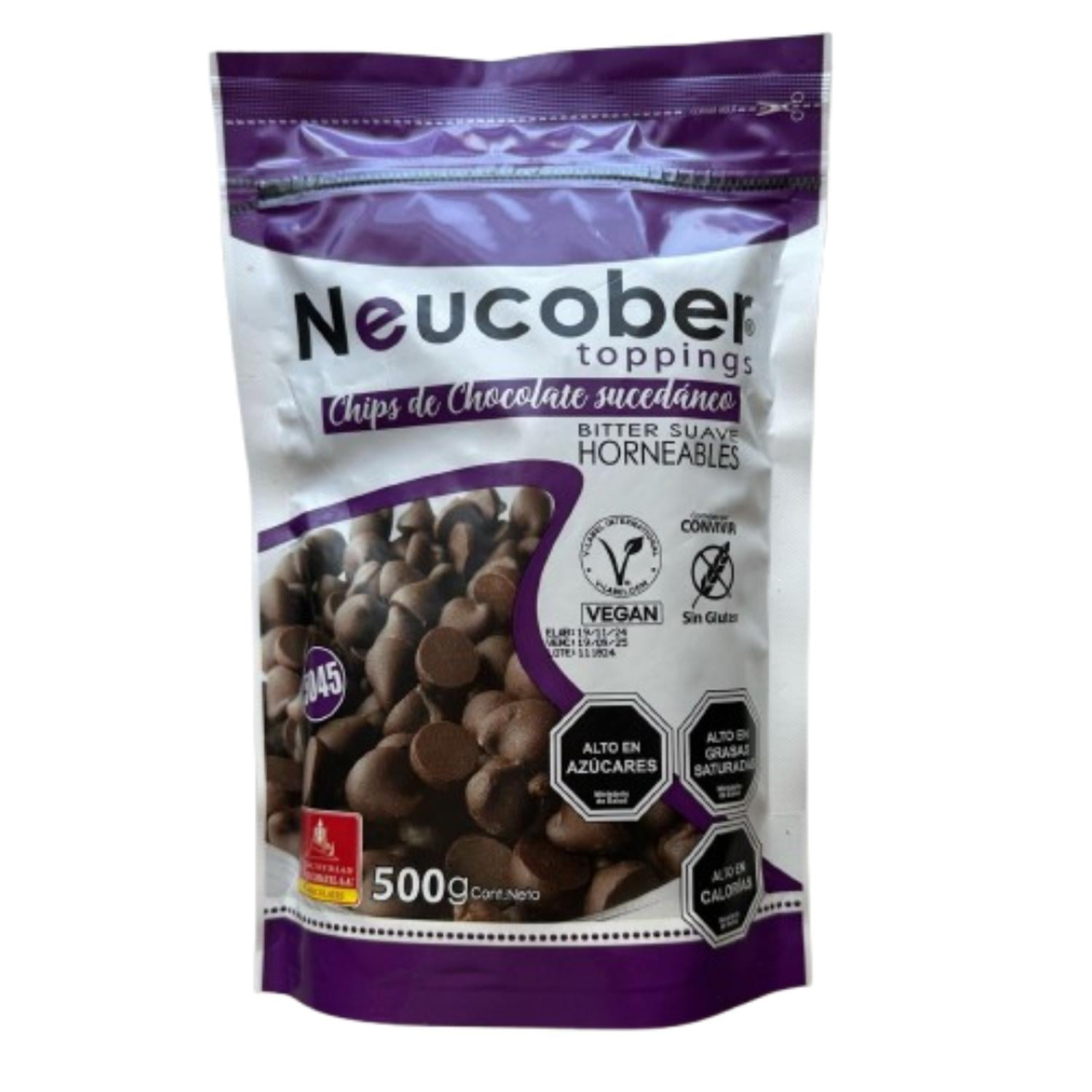 CHOCOLATES NEUCOBER CHIPS SUCEDANEO SEMIBITTER