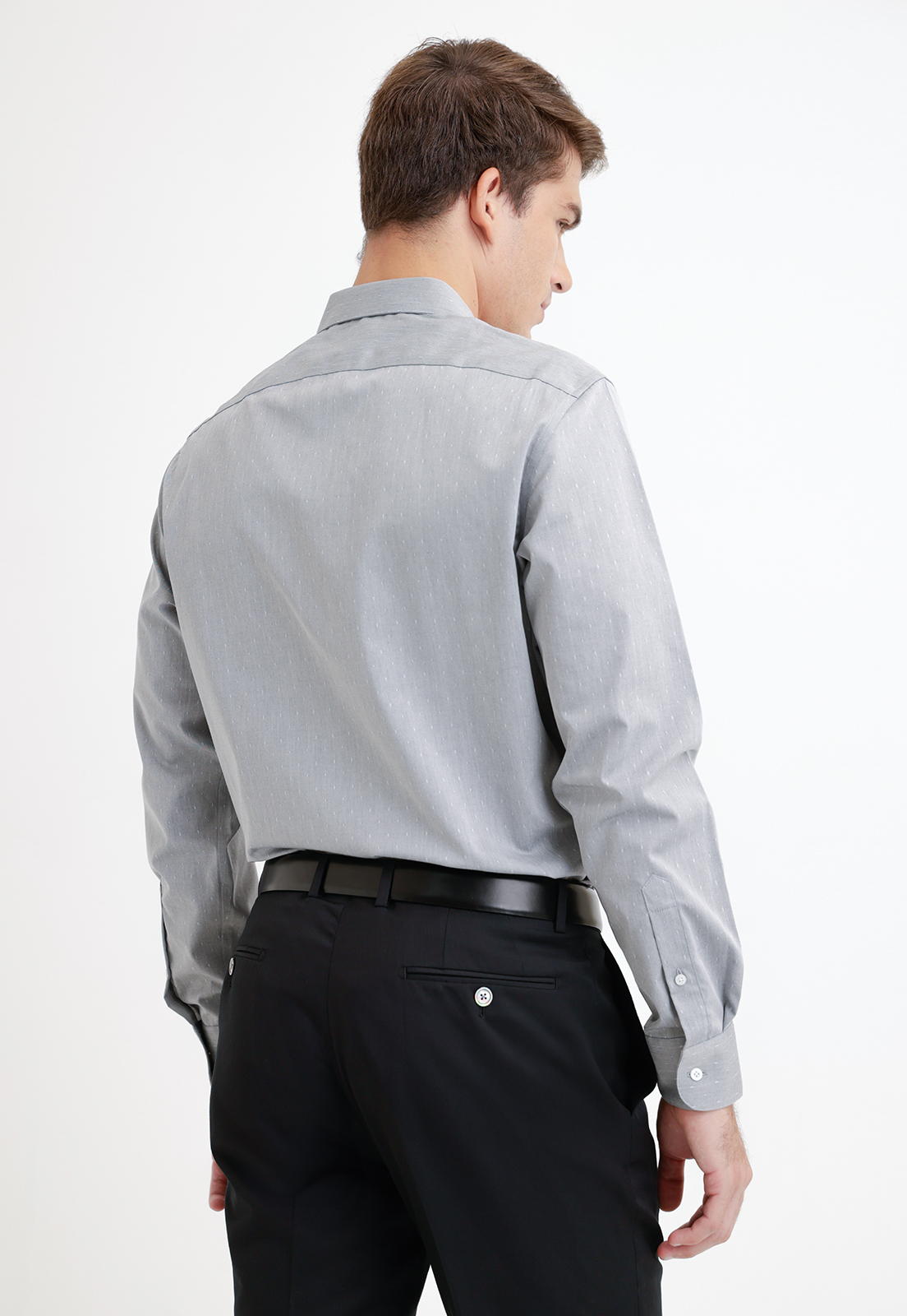 Ripley - CAMISA FORMAL HOMBRE GRIS