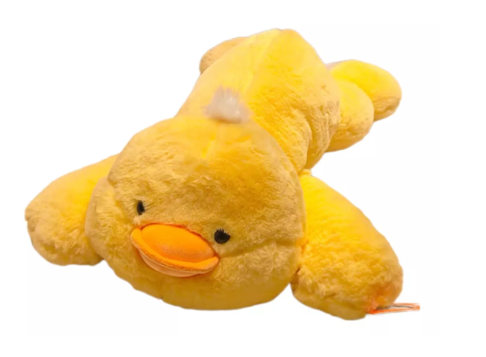 PELUCHE PATO AMARILLO FELPA REGALO KAWAII 45 CM