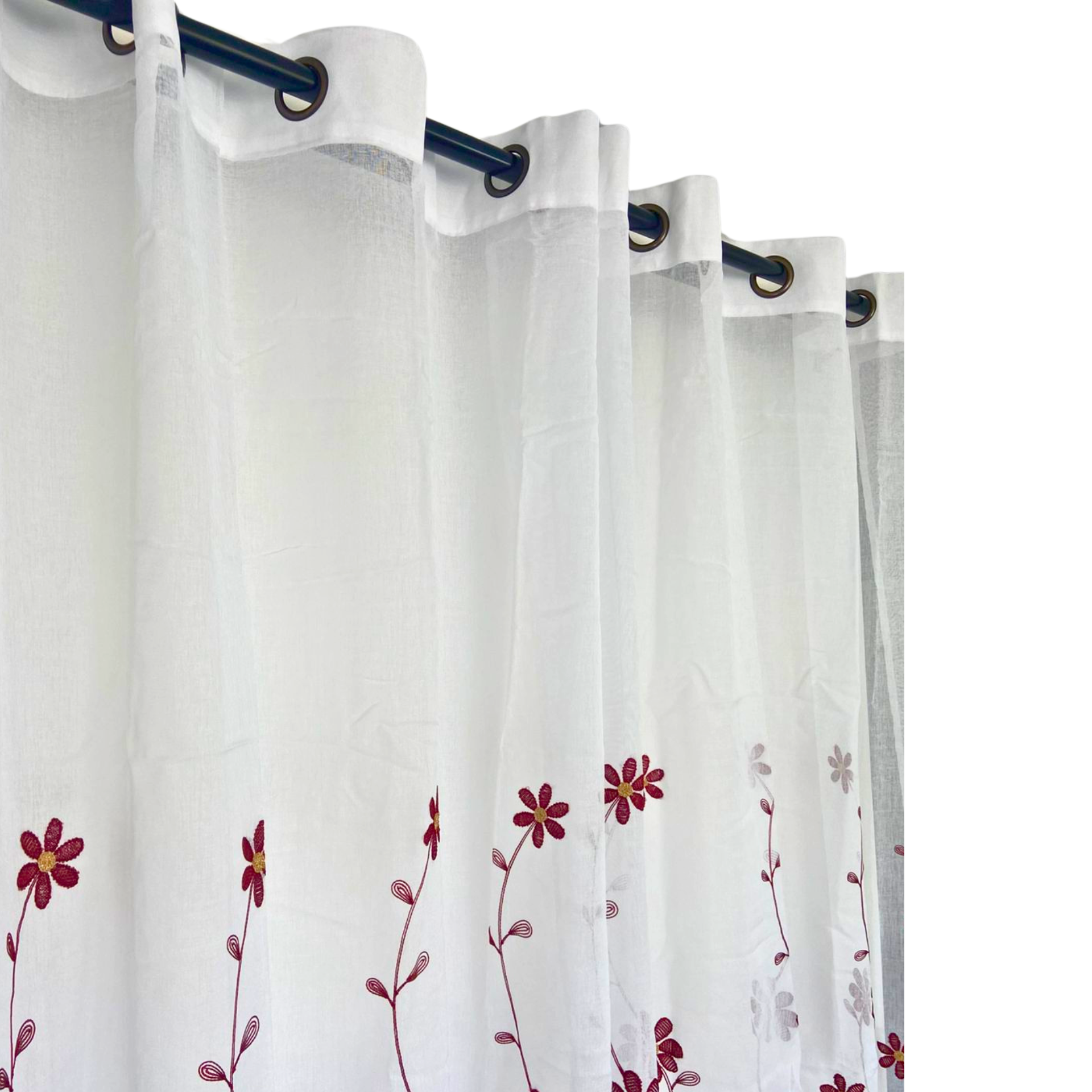 SET VISILLO LINO BORDADO