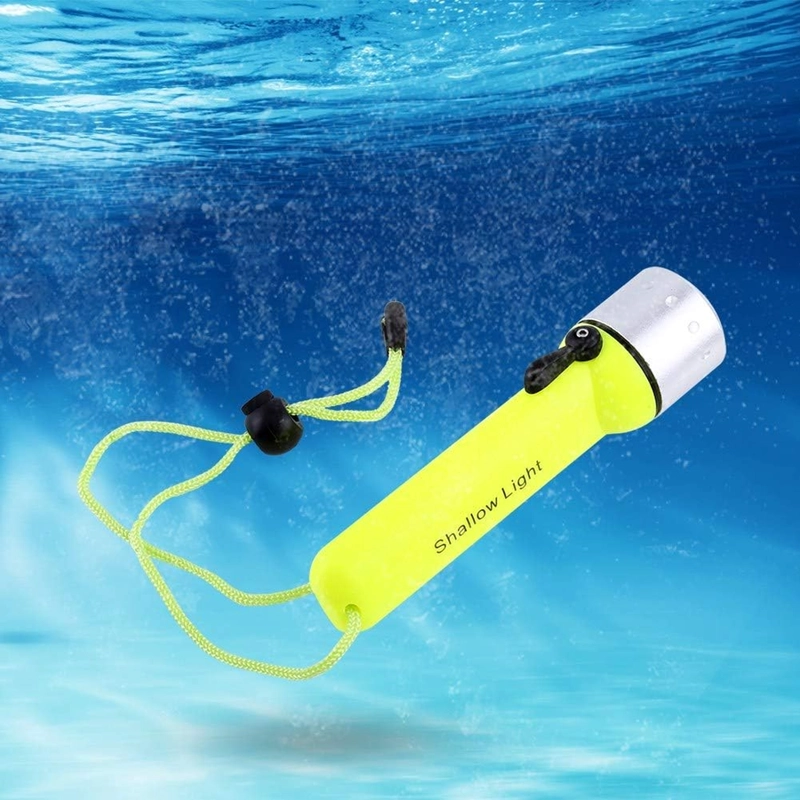 LINTERNA DE BUCEO SUMERGIBLE 50 METROS 3W 120 LM