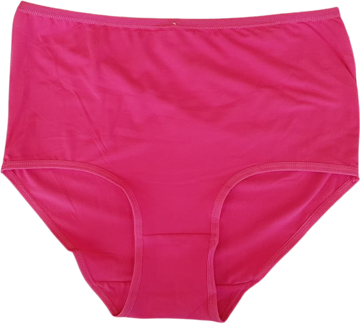 PACK X3 CALZÓN MUJER LIKESHOP ALTO FIBRA BAMBÚ COLORES 3204