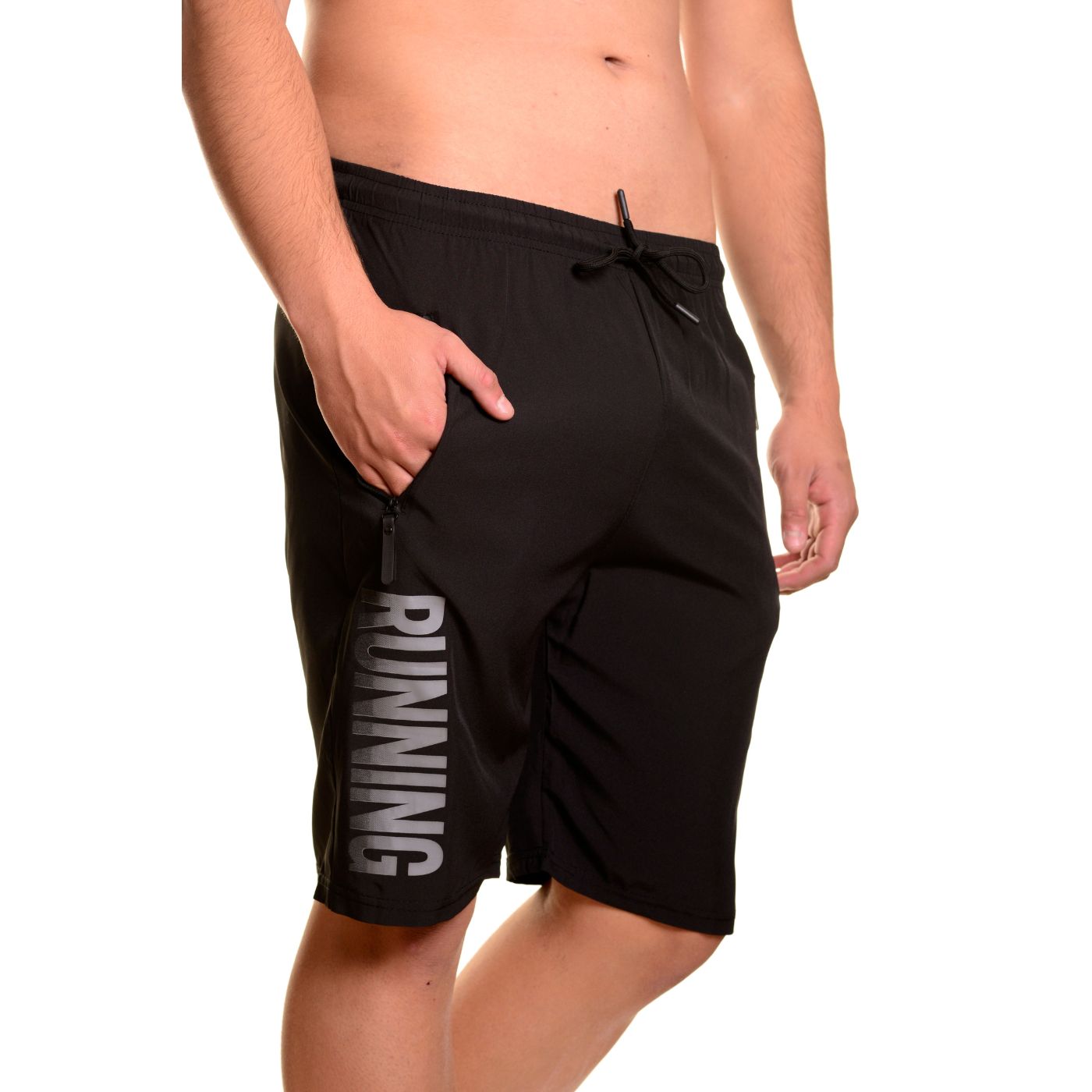 SHORT LARGO REGULAR HOMBRE LIKESHOP DEPORTIVO SECADO RÁPIDO BOLSILLOS ...