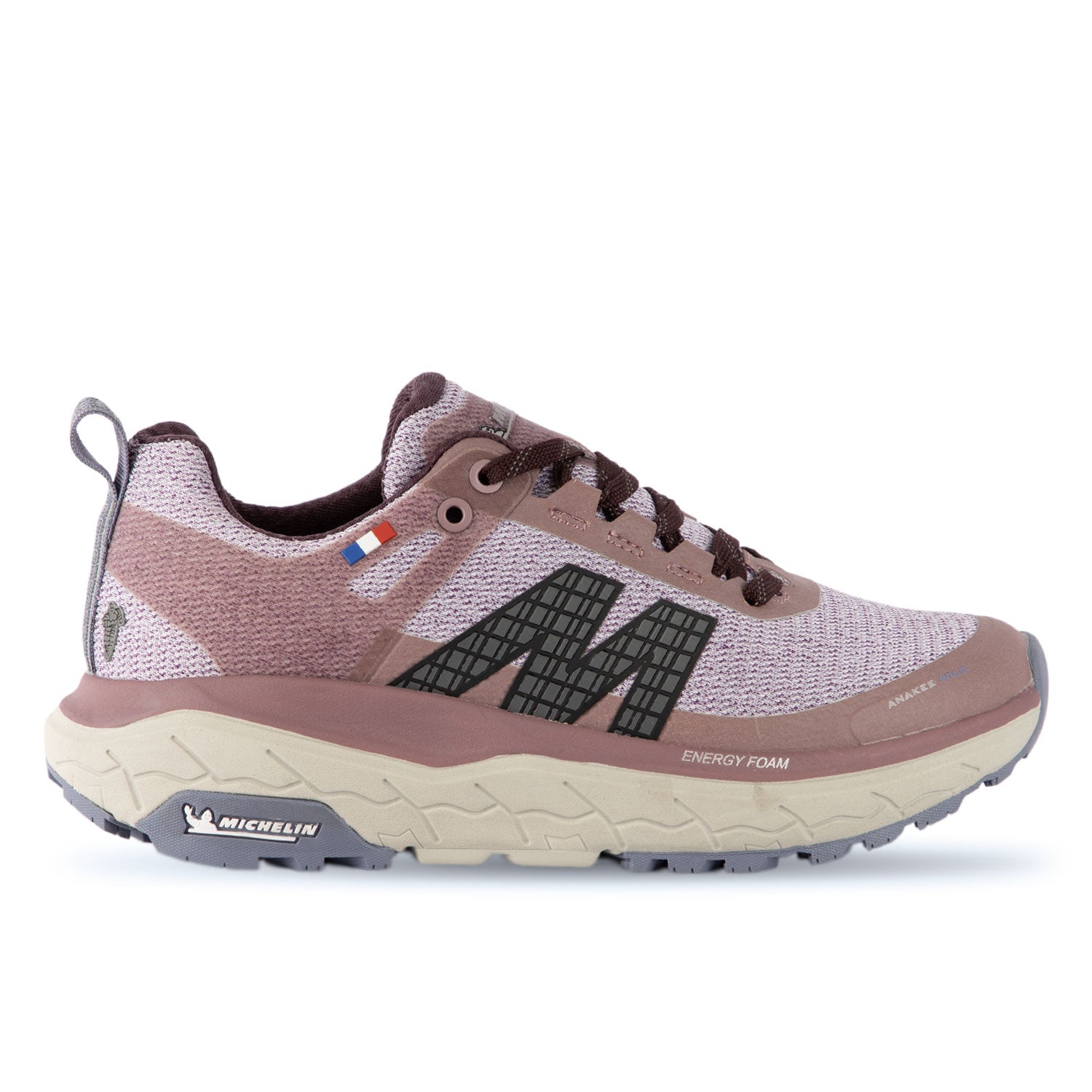 Ripley - ZAPATILLA TRAIL RUNNING MICHELIN FOOTWEAR MUJER AW01 MORADO GRIS
