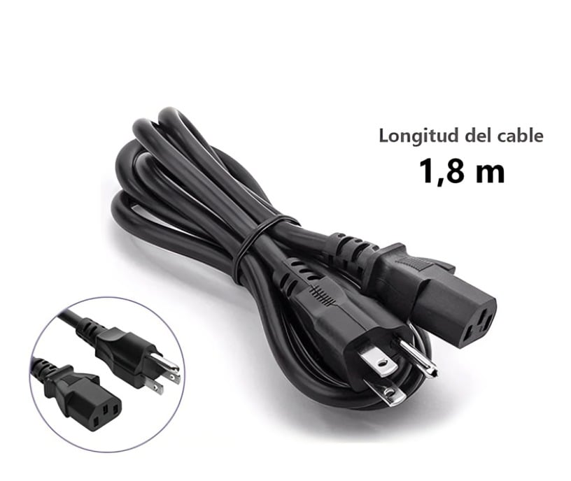Ripley - CABLE PODER PC 1.8M