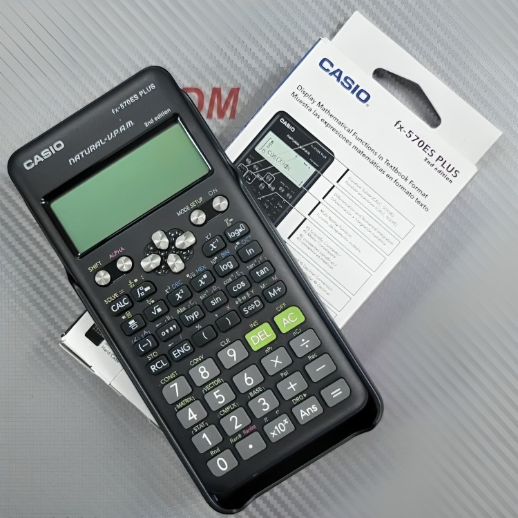 CALCULADORA CASIO CIENTIFICA FX-570 ES PLUS NEGRO