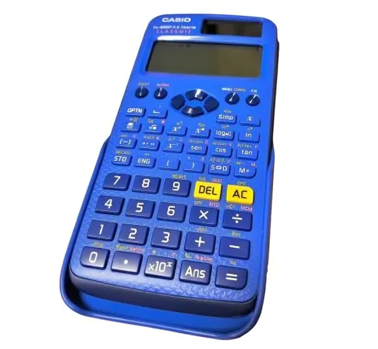 Ripley - CALCULADORA CASIO CIENTIFICA FX-82 LA X AZUL