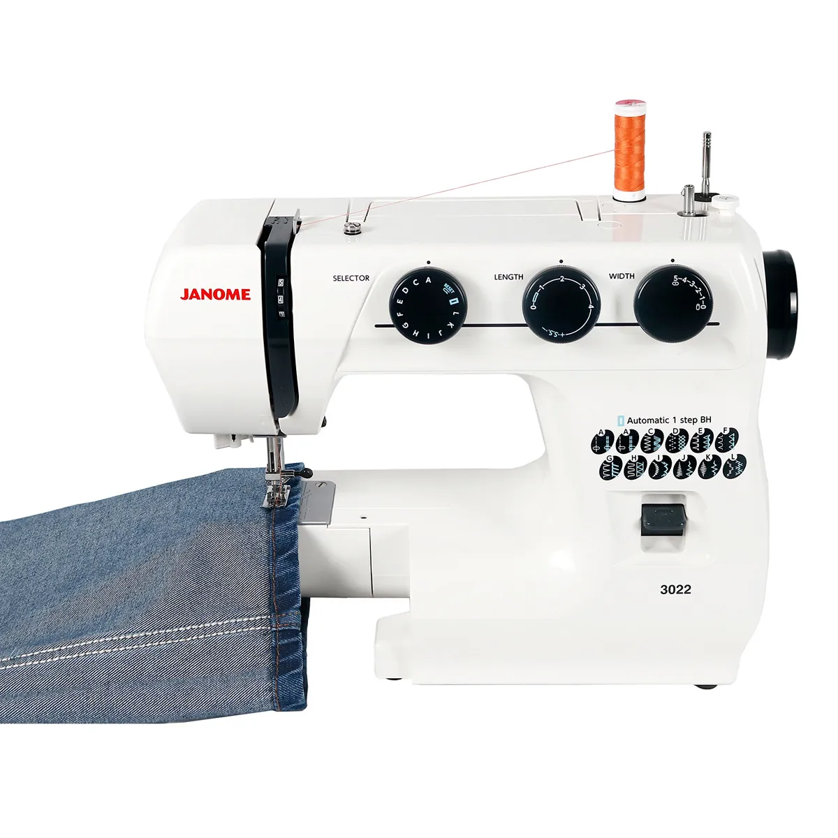 MAQUINA DE COSER JANOME 3022