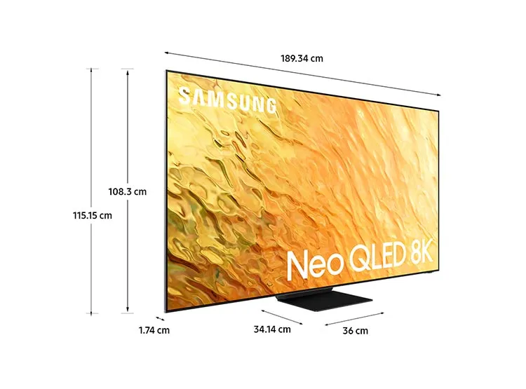SMART TV SAMSUNG NEO QLED 8K 85" QN800B