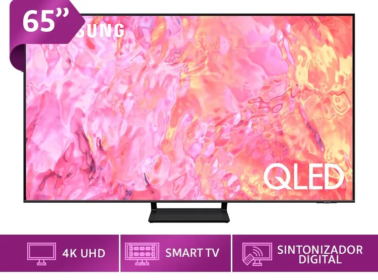 SMART TV SAMSUNG QLED UHD 4K 65" Q65C